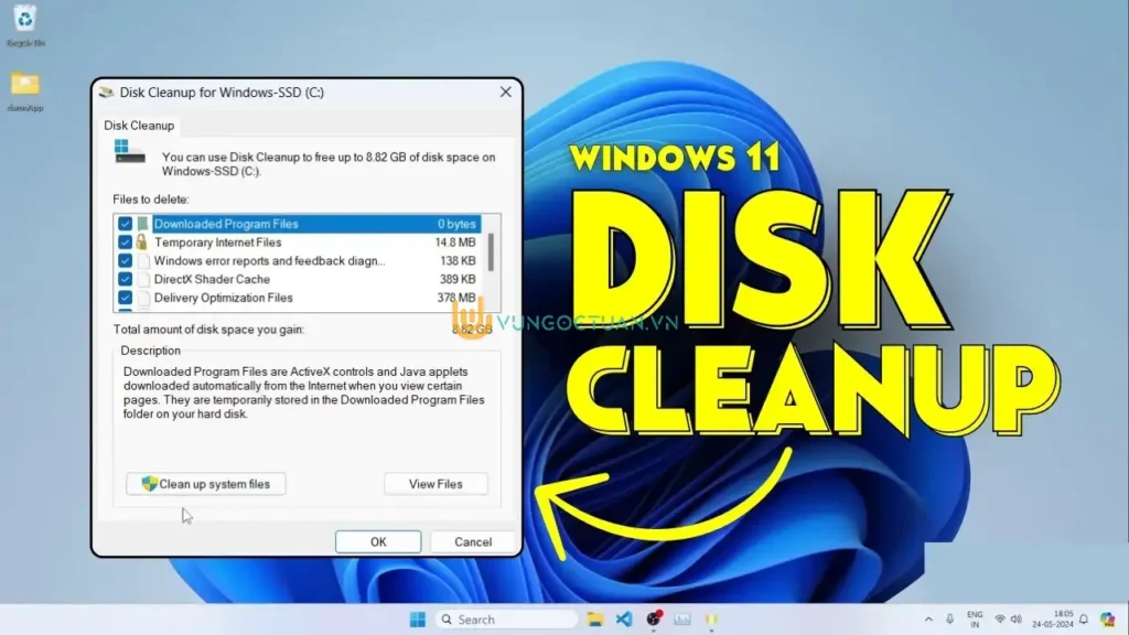 Những cách mở Disk Cleanup trong Windows 11 | Thủ thuật tin học